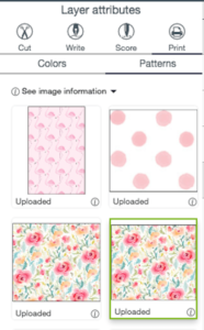 Using Pattern Fill In Design Space - Kayla Makes