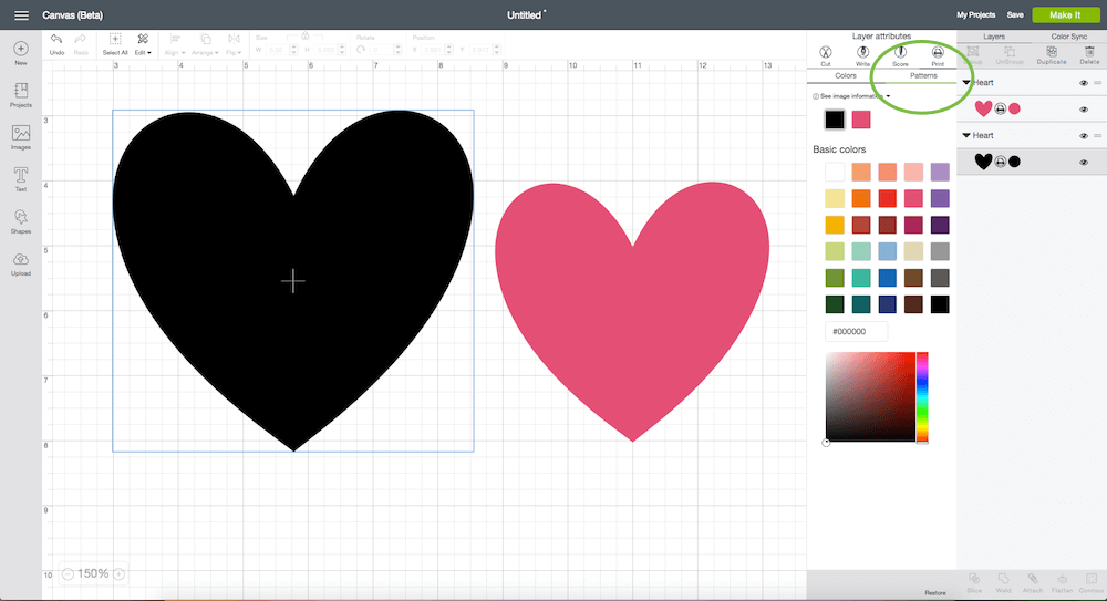 Using Pattern Fill In Design Space - Kayla Makes
