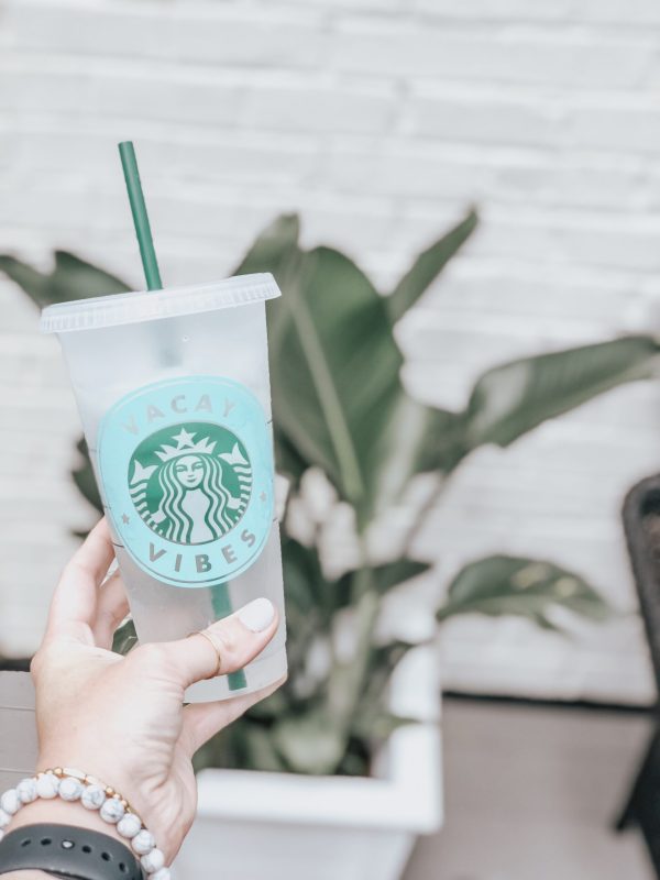 DIY Starbucks Tumbler + Free Cut Files - Kayla Makes
