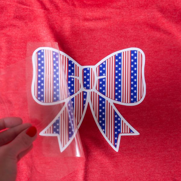 DIY Tutorial - How To Apply Patterned Heat Transfer Vinyl On A T-shirt ...
