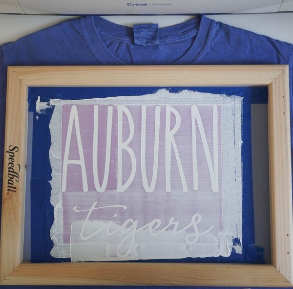 Screen Printing With Vinyl and Speedball Ink - Kayla Makes