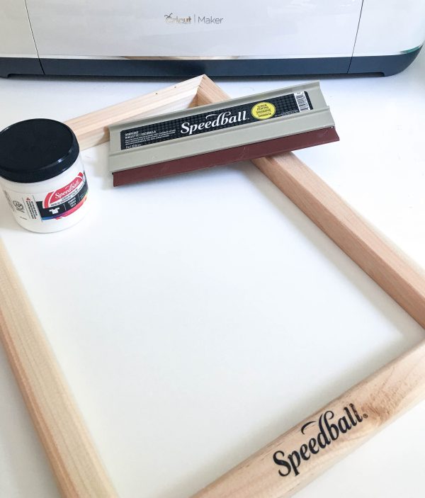 Screen Printing With Vinyl and Speedball Ink - Kayla Makes