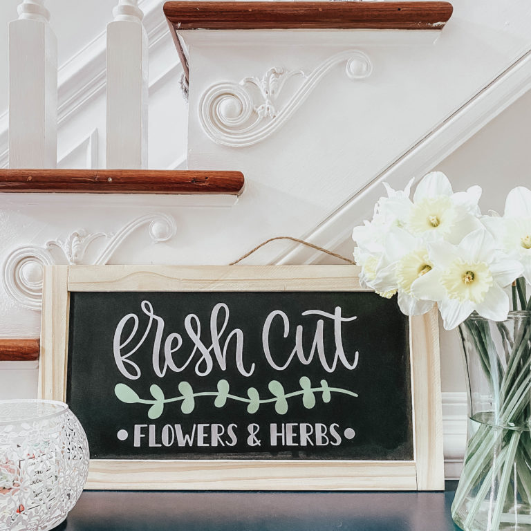 DIY Spring Roundup- 5 Easy Ideas To Make With Vinyl or HTV - Kayla Makes