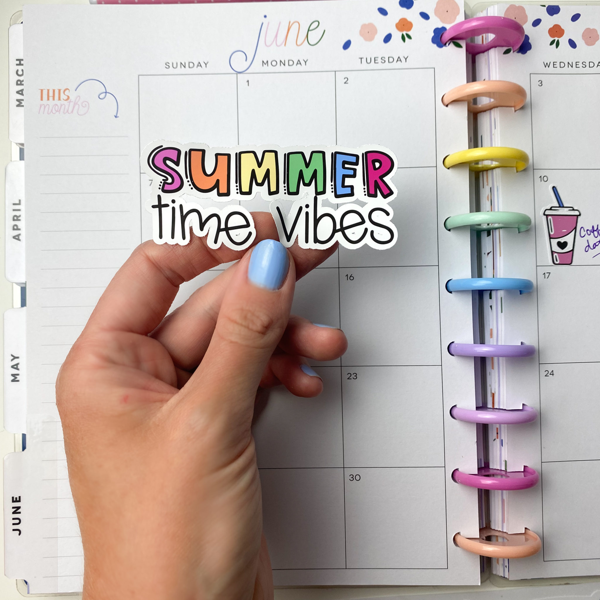 Print Then Cut Planner Stickers With Inkjet Printable Vinyl - Kayla Makes