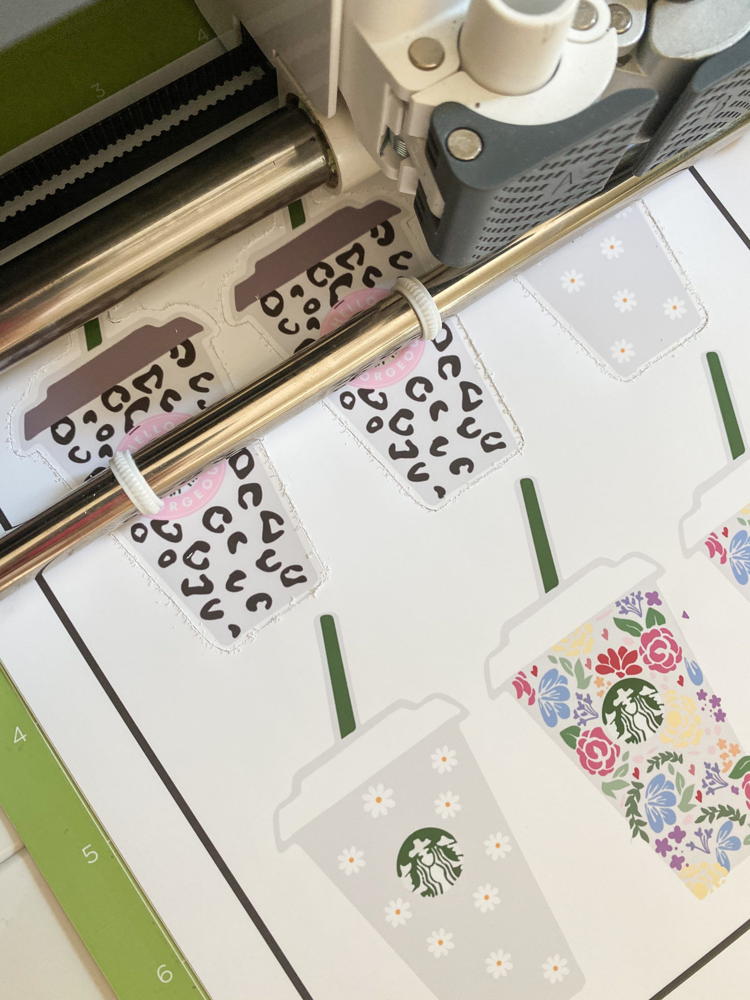 How To Make Print Then Cut Stickers - Kayla Makes