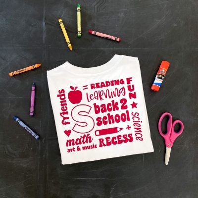 Free Back To School Cut File - Kayla Makes