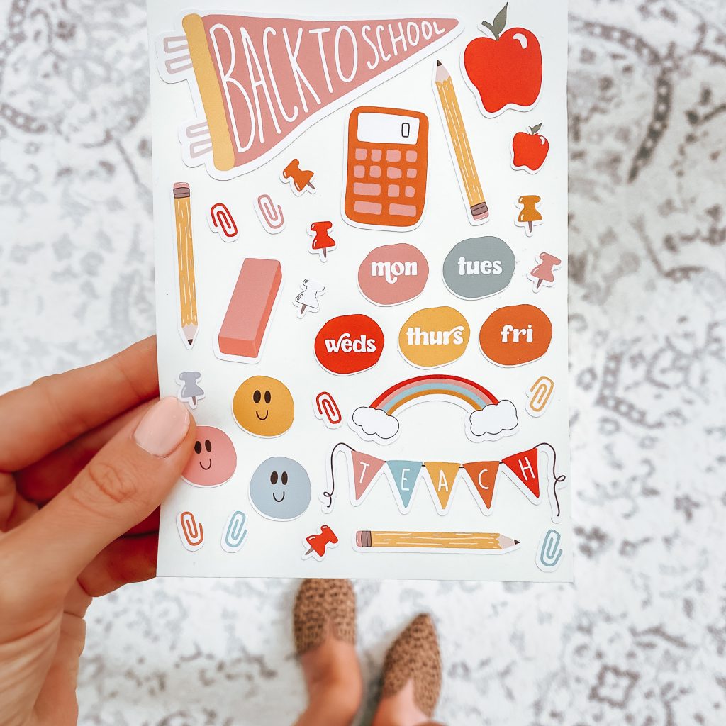 Teacher Planner Sticker Bundle - Kayla Makes