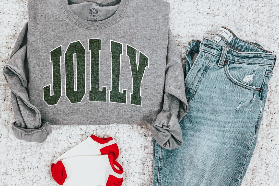 Jolly Varsity SVG - Kayla Makes