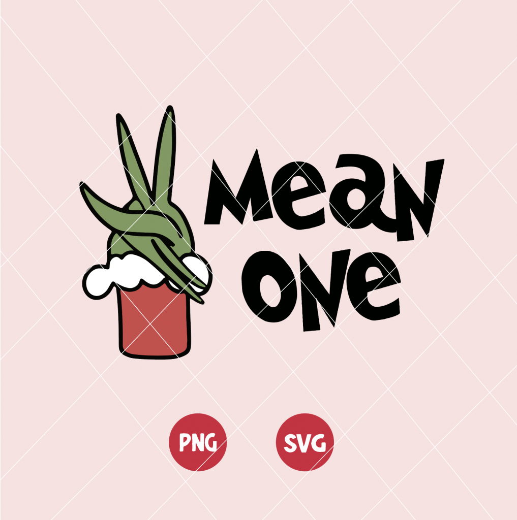 Mean One SVG/PNG - Kayla Makes