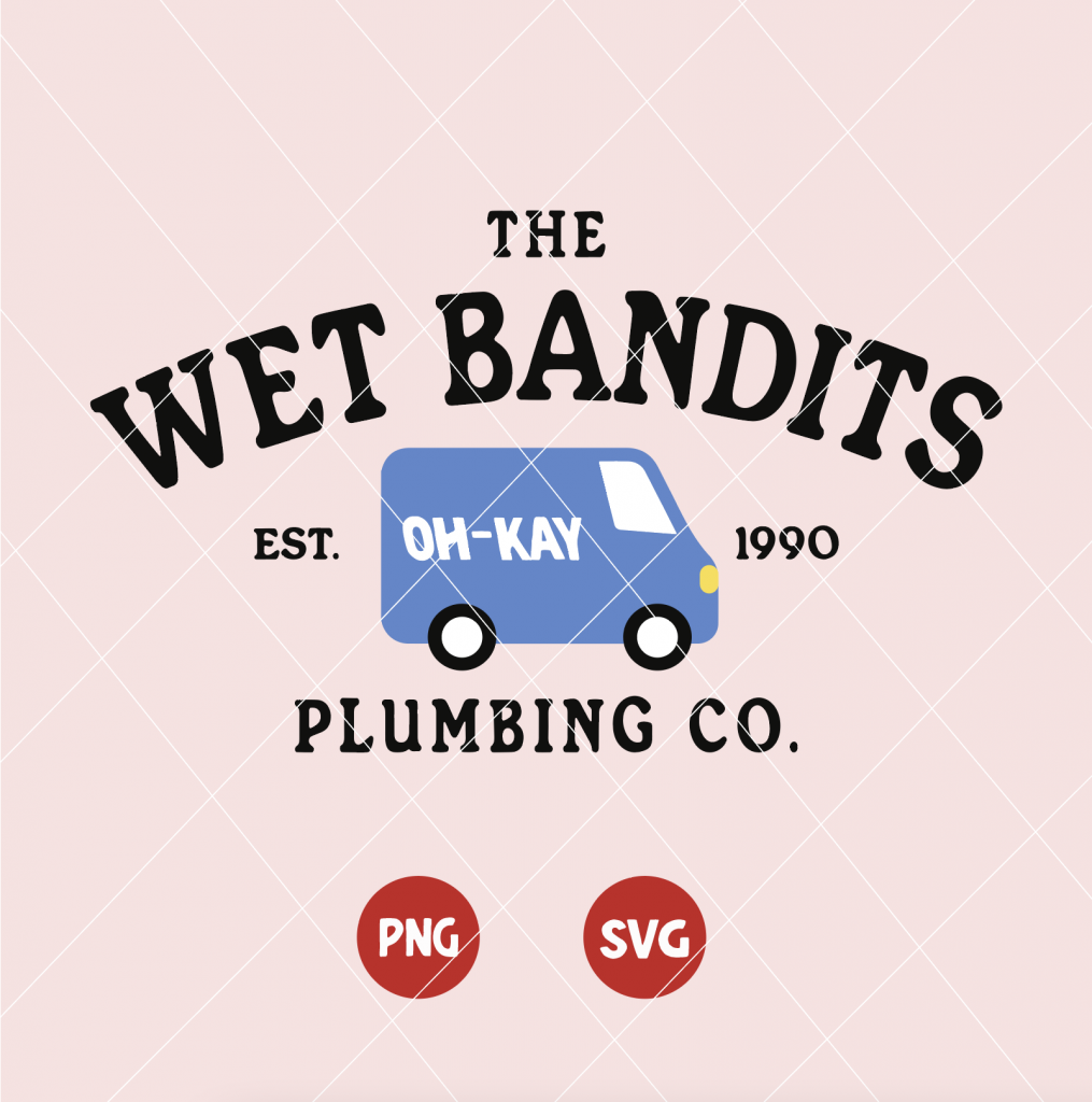 The Wet Bandits SVG/PNG - Kayla Makes