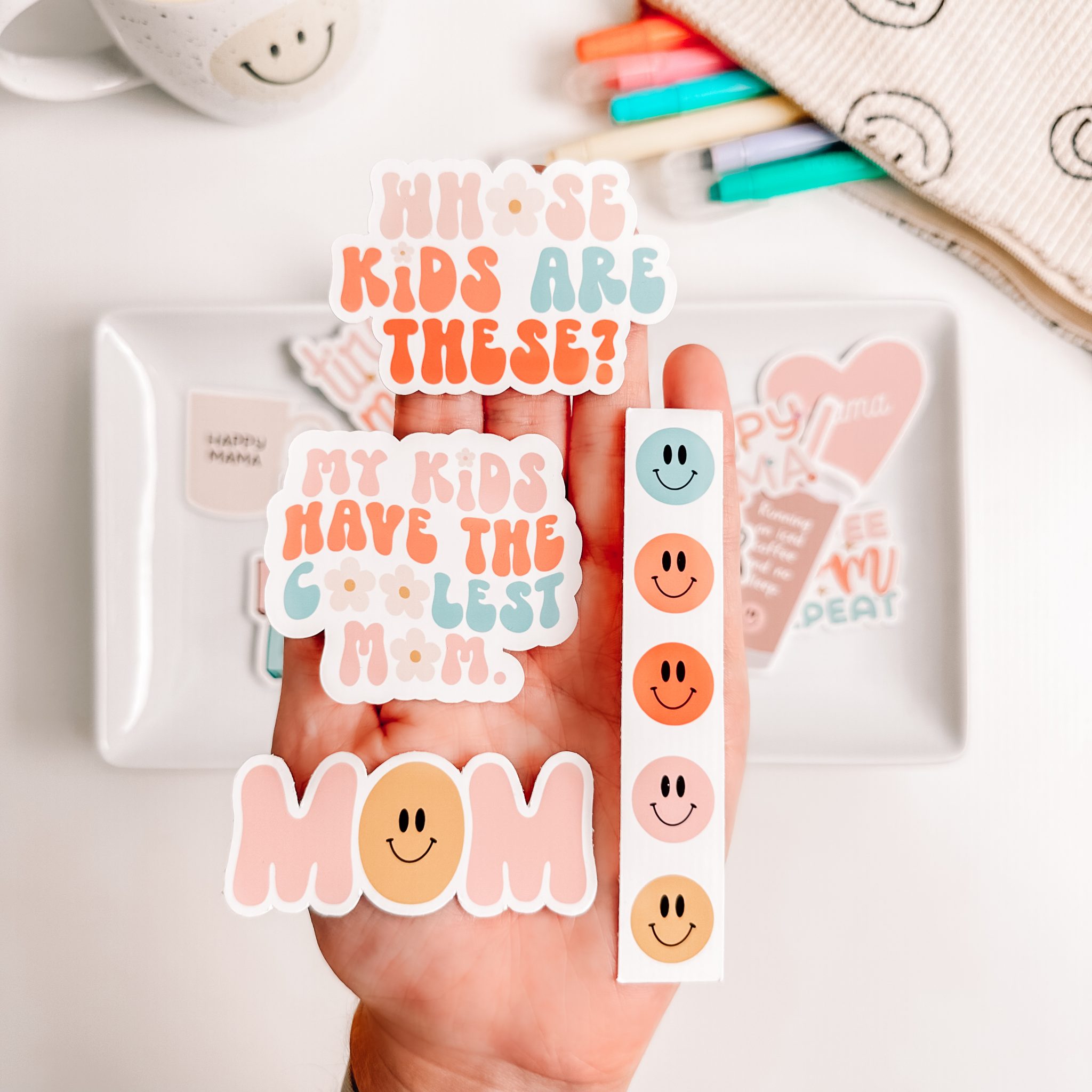Mom Life Sticker Set - Kayla Makes