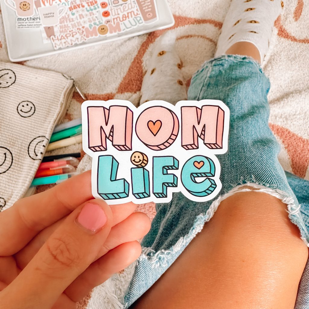 Mom Life Sticker Set - Kayla Makes