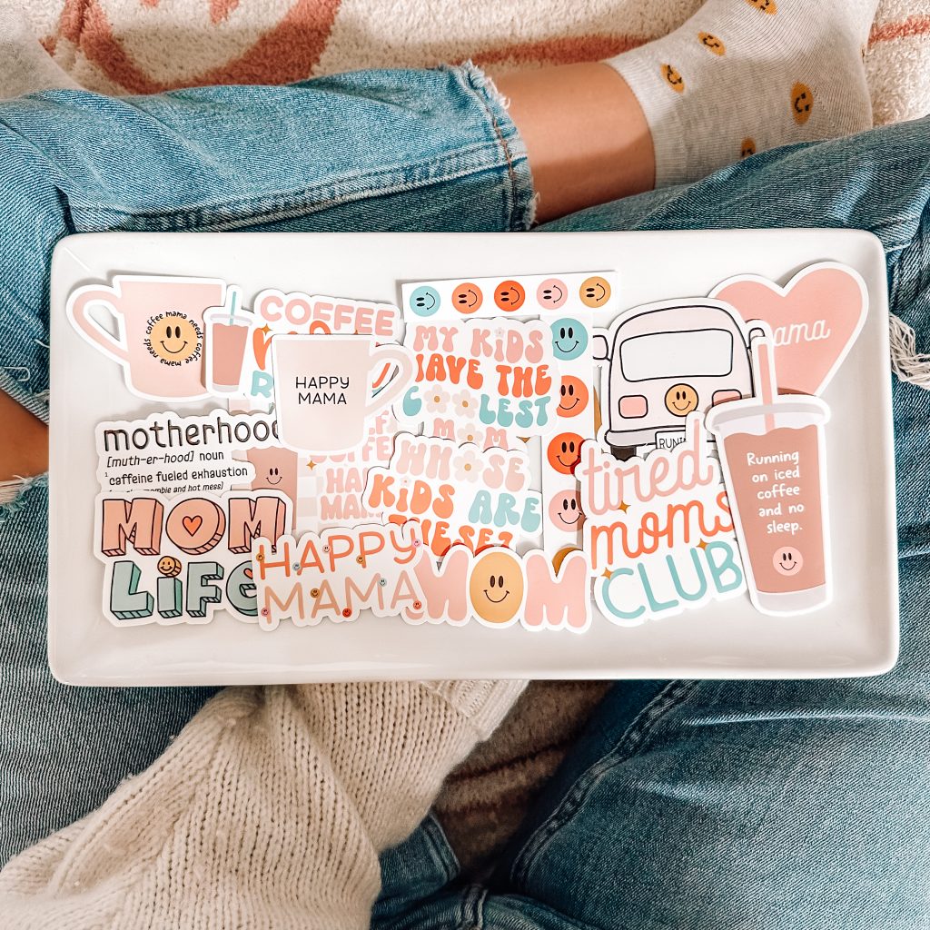 Mom Life Sticker Set - Kayla Makes
