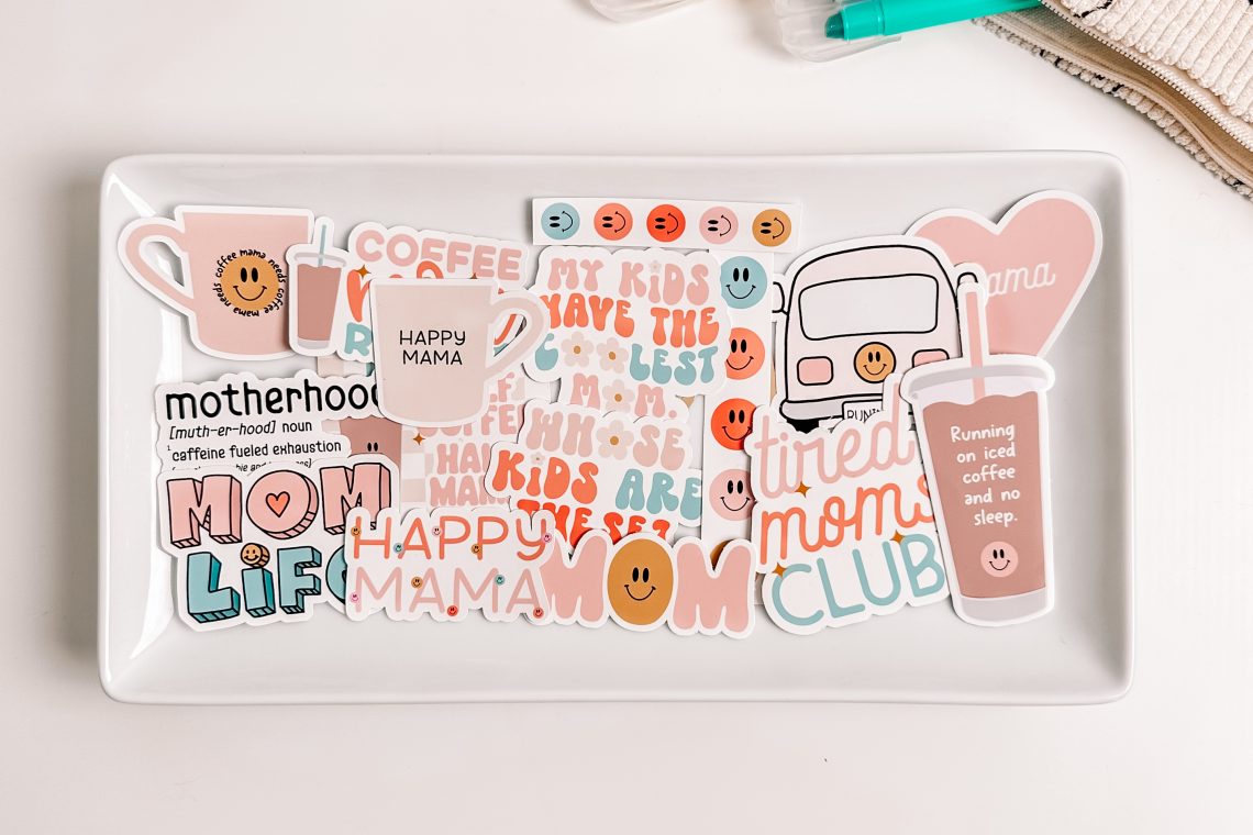 Mom Life Sticker Set - Kayla Makes