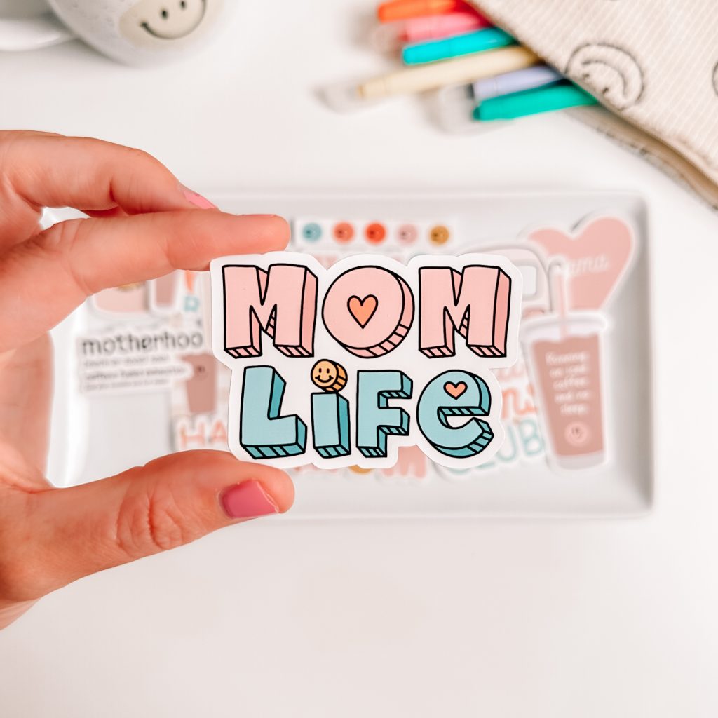 Mom Life Sticker Set - Kayla Makes