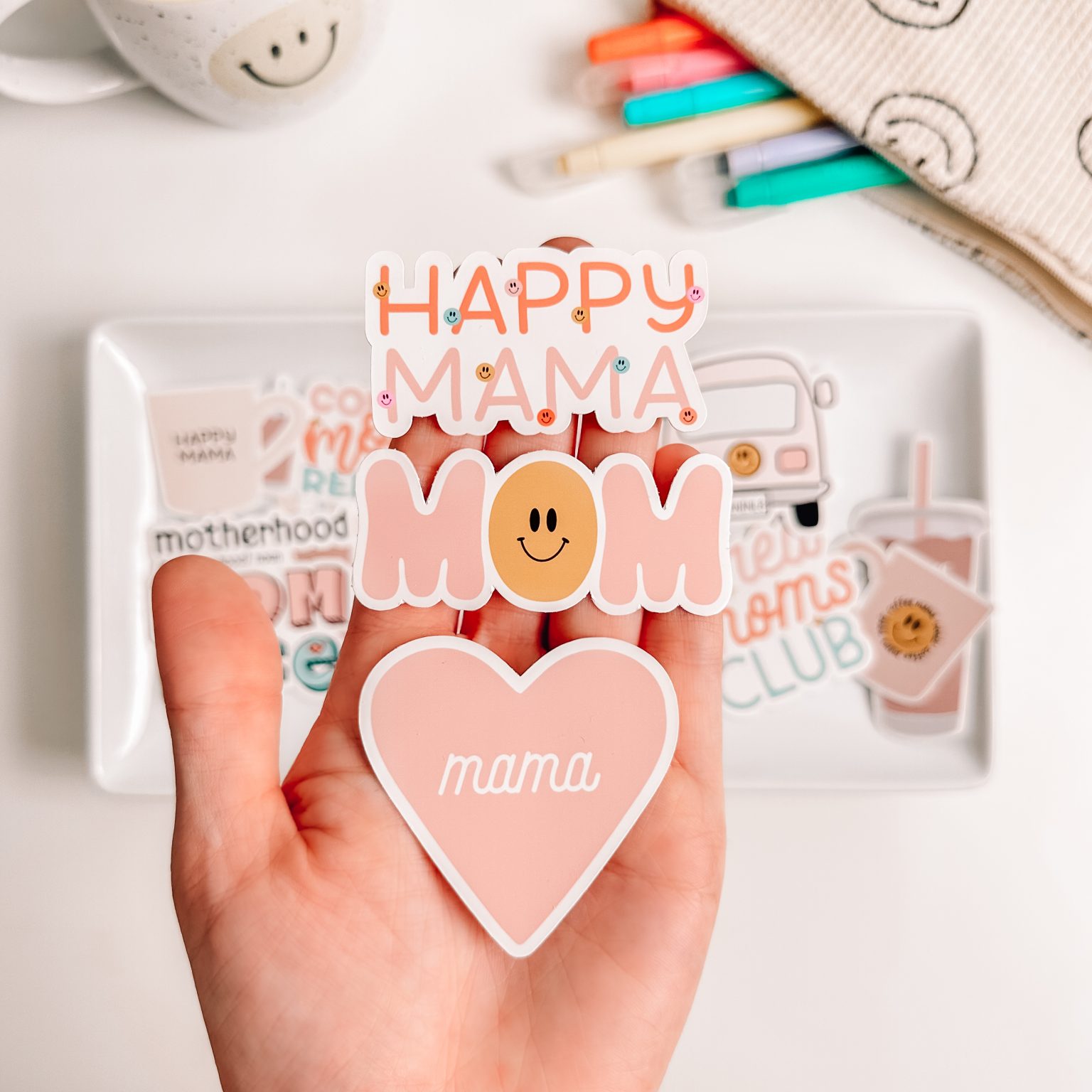 Mom Life Sticker Set - Kayla Makes