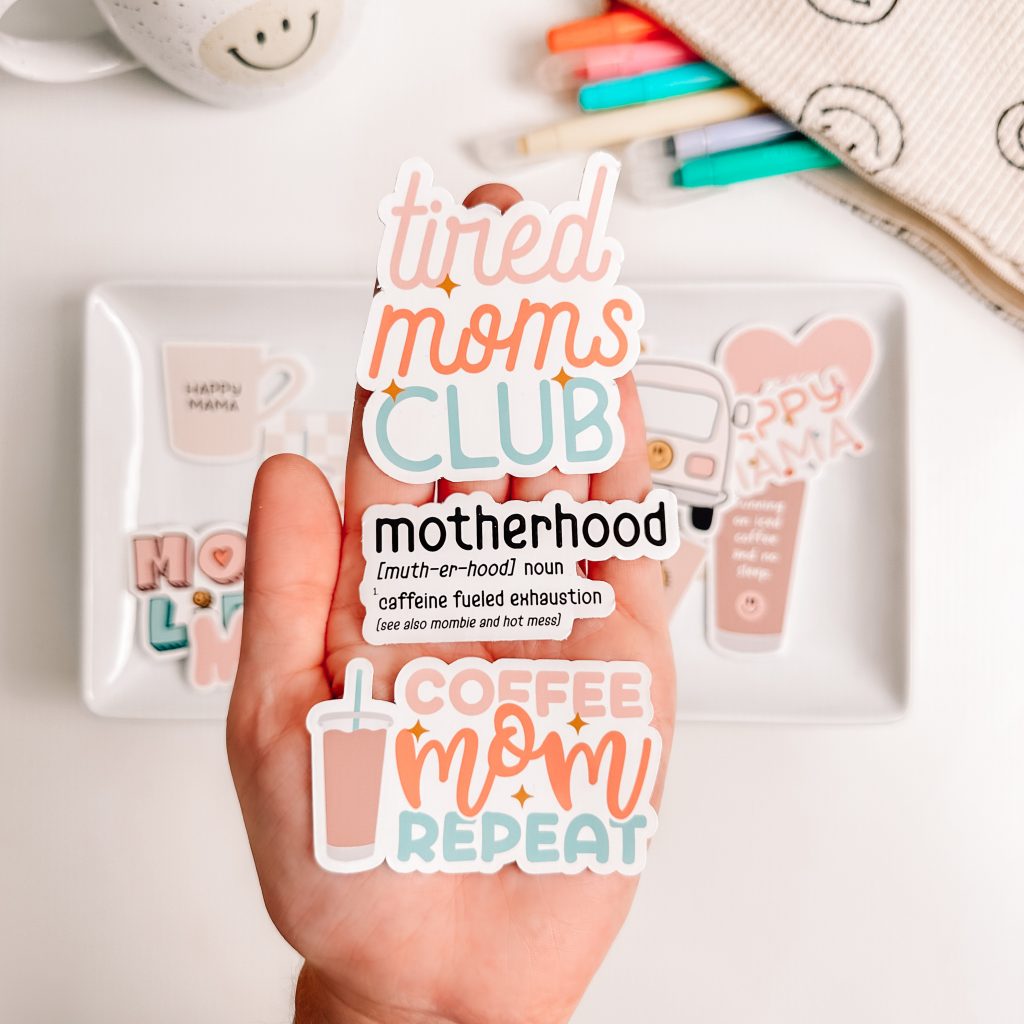 Mom Life Sticker Set - Kayla Makes