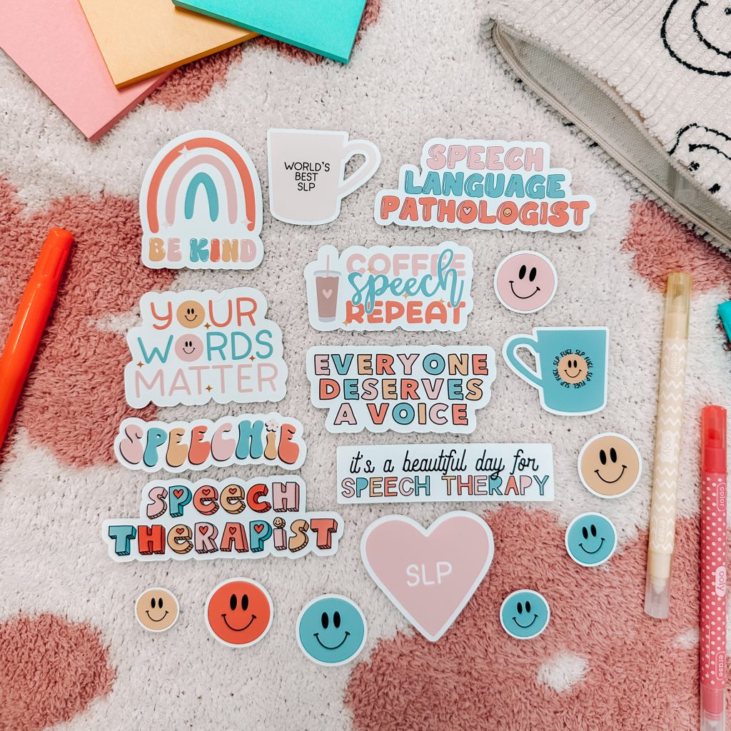Speech Pathologist Sticker Set - Kayla Makes