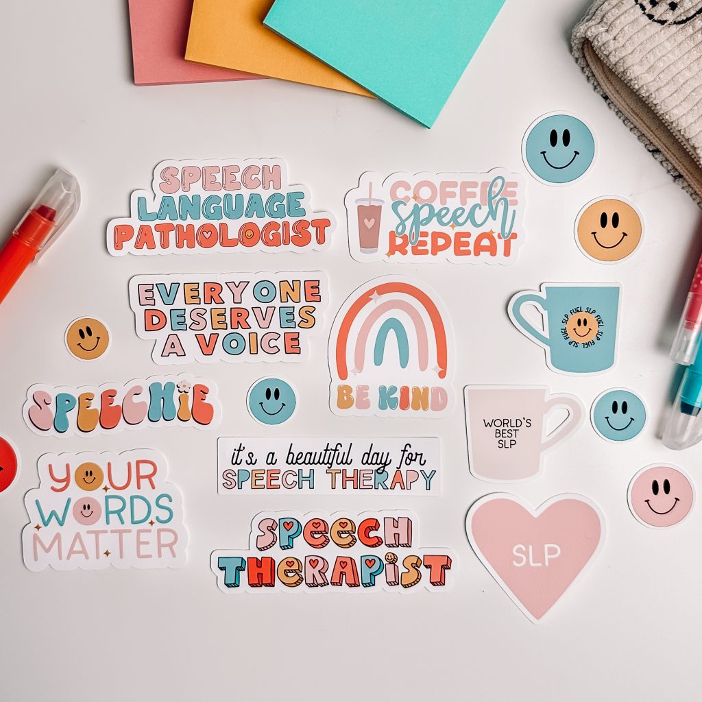 Speech Pathologist Sticker Set - Kayla Makes