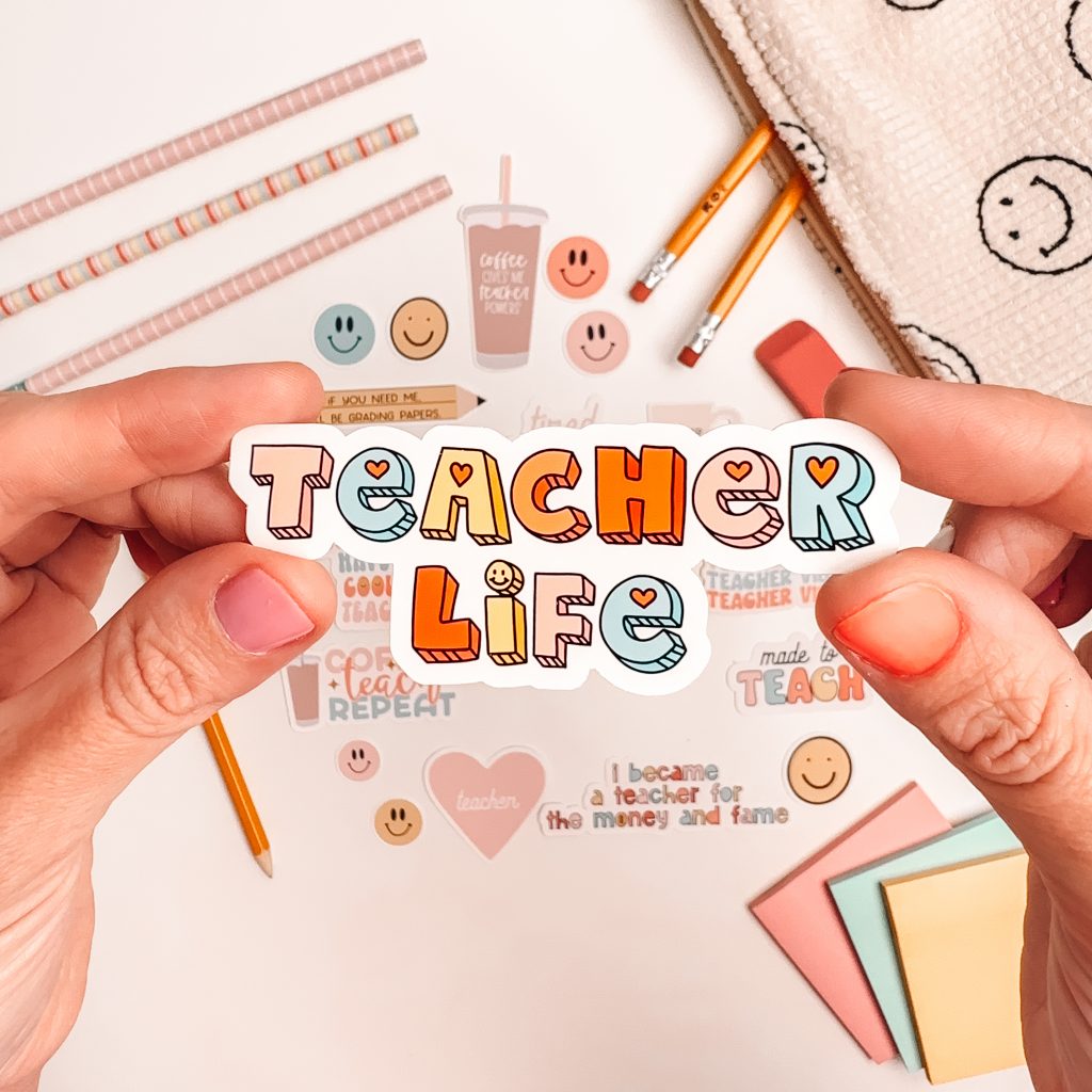 Teacher Sticker Pack 2023 - Kayla Makes