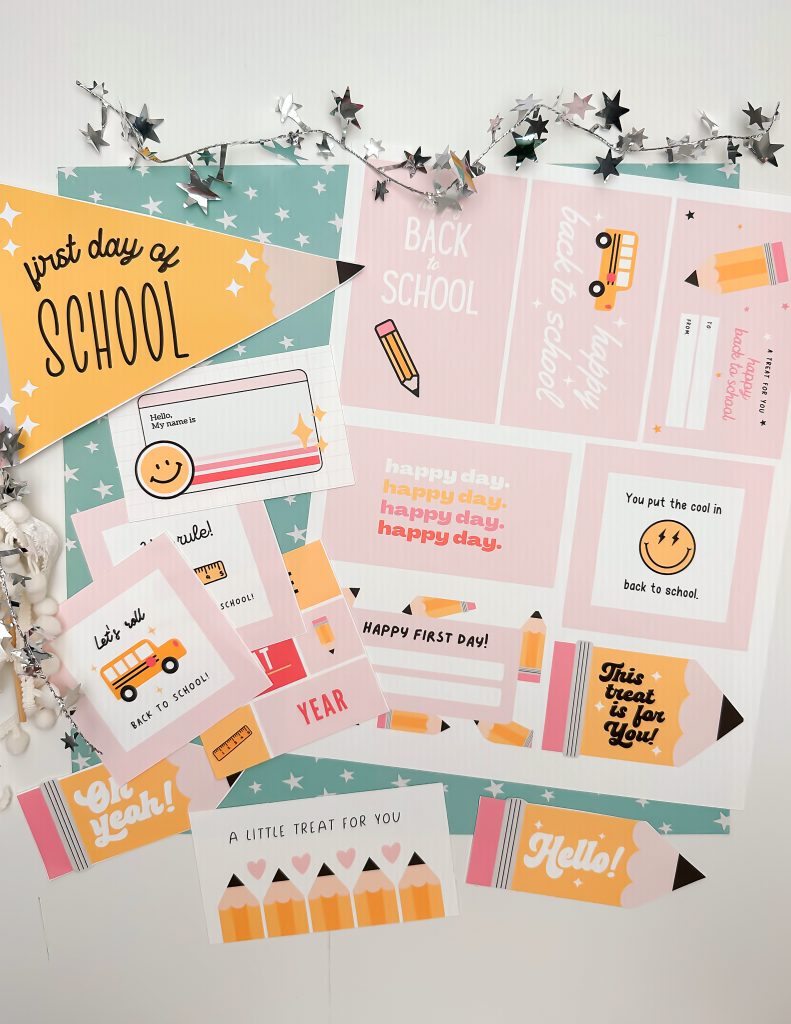 Back To School Tags and Flags Bundle - Kayla Makes