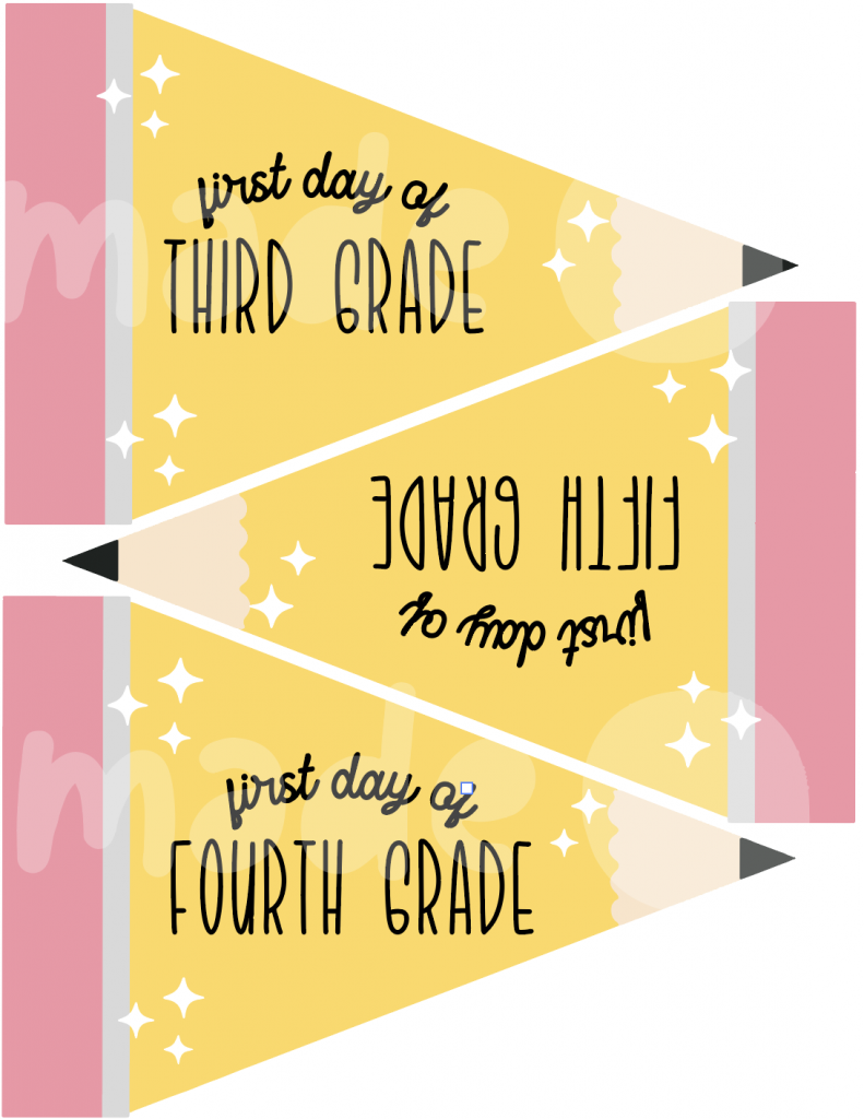Back To School Tags and Flags Bundle - Kayla Makes
