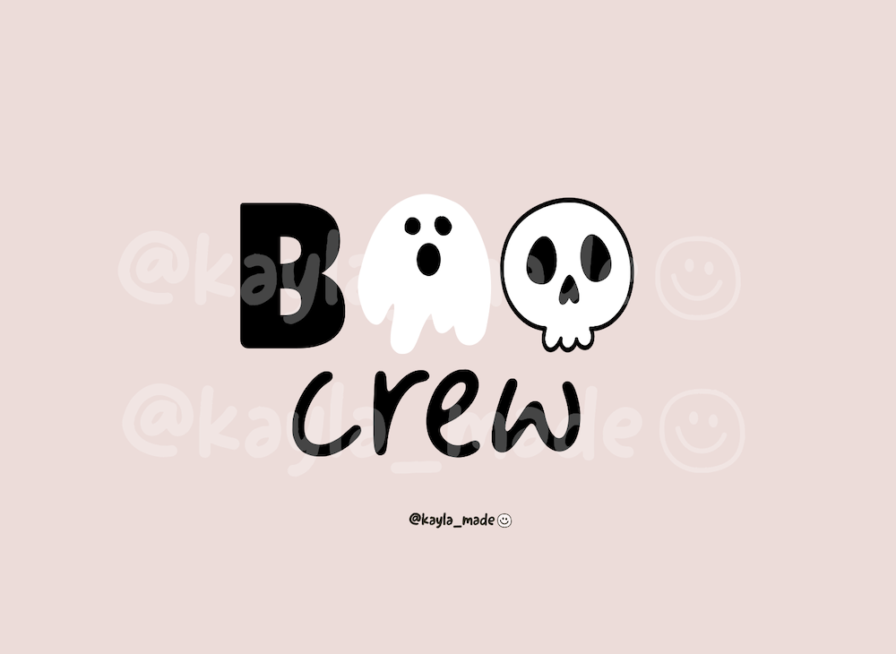 Boo Crew - Kayla Makes