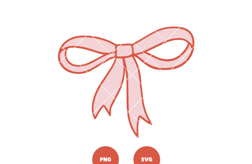Layered Bow SVG/PNG - Kayla Makes