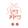 Very Merry SVG/PNG - Kayla Makes
