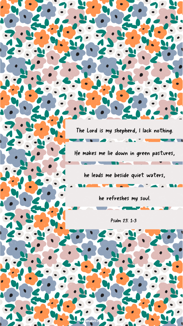 Free Spring Themed Christian Wallpapers - Kayla Makes