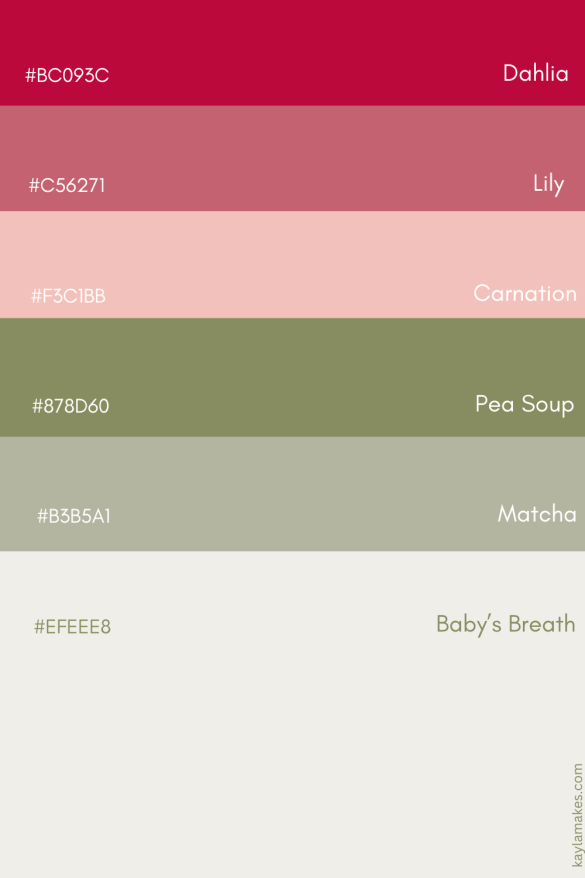 Media Monday- Color Palette Inspiration - Kayla Makes