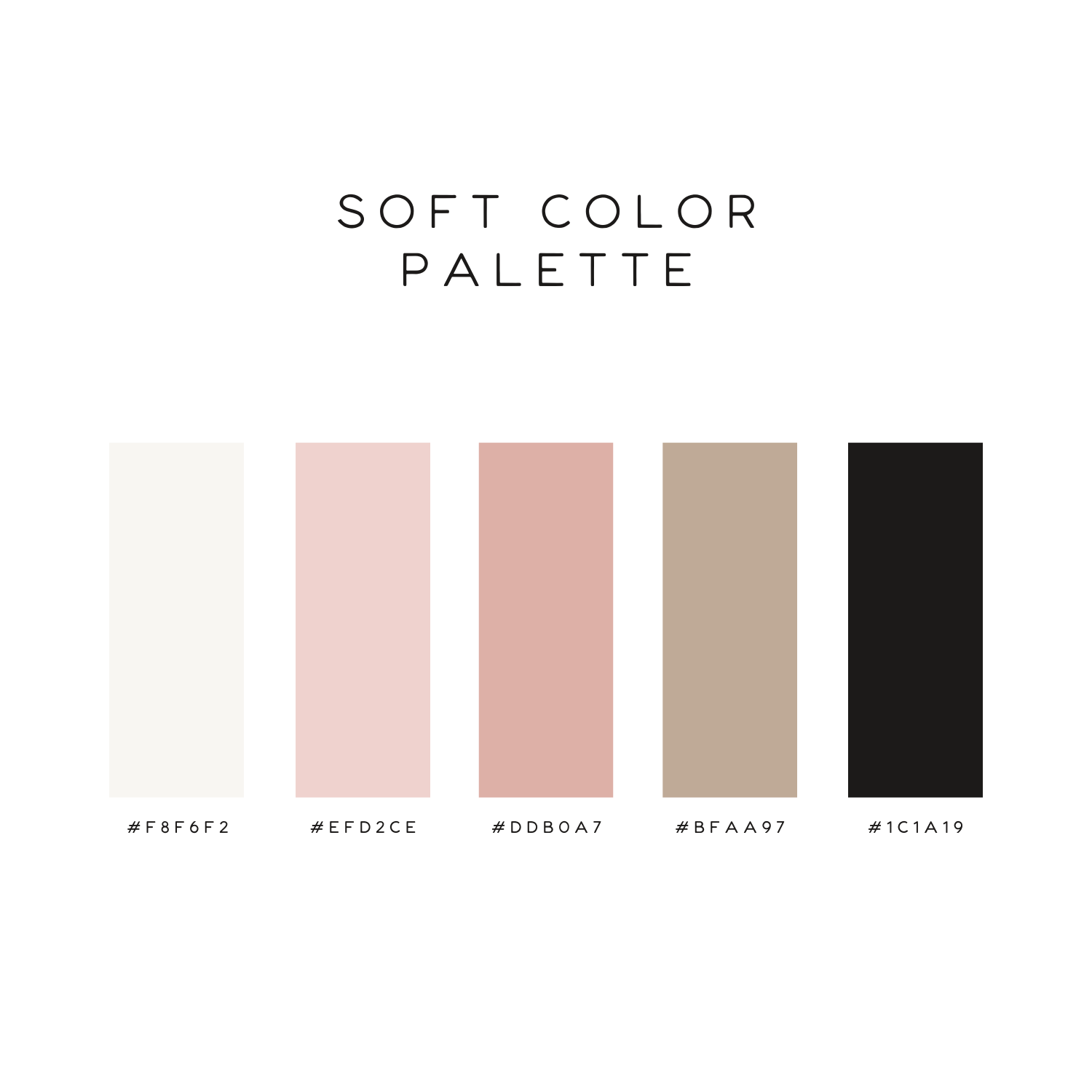 soft color palette - Kayla Makes